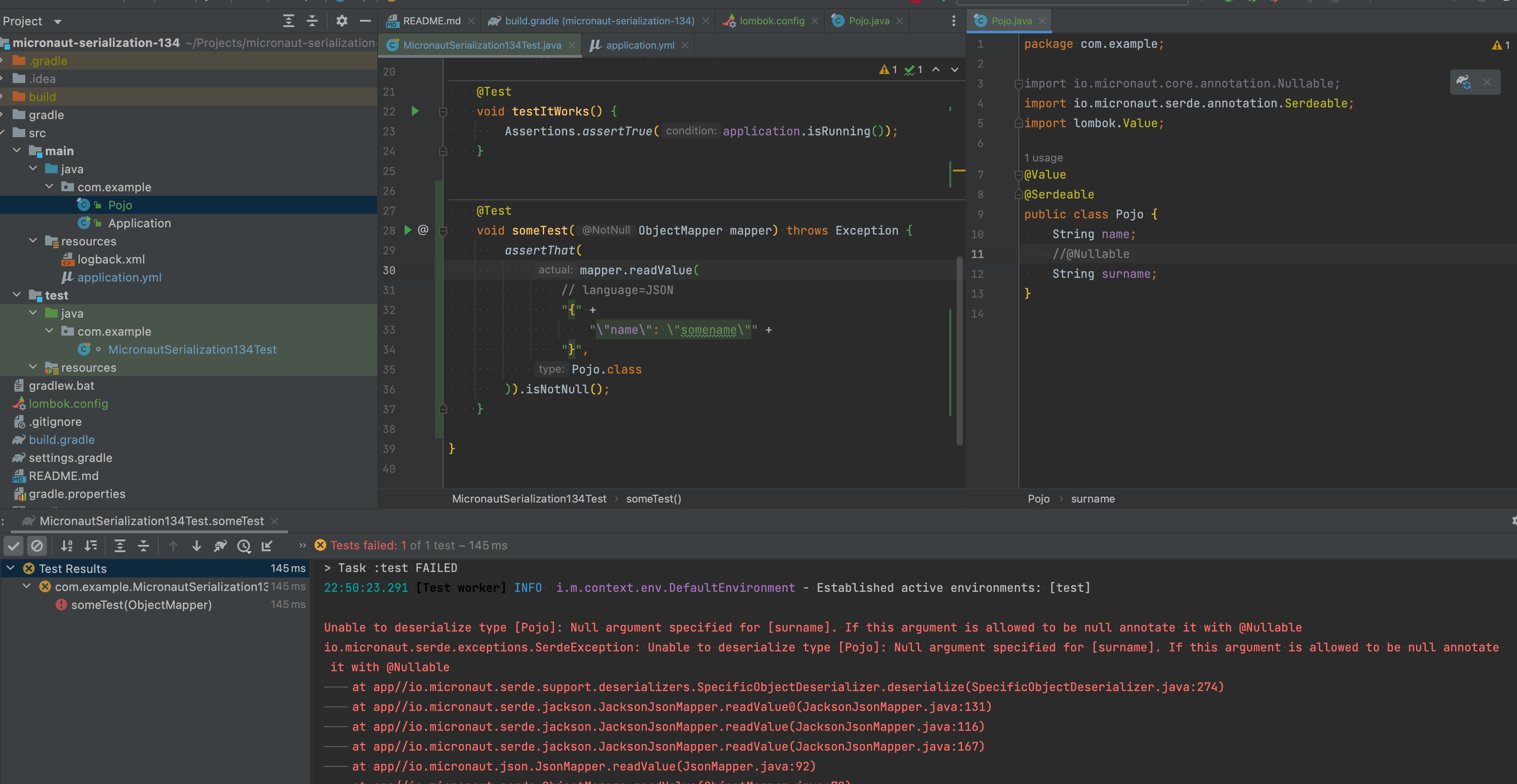 `io.micronaut.core.annotation.Nullable` has stereotype `@Nonnull(when ...