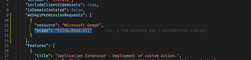 Are the webApiPermissionRequests delegated permission requests? · Issue ...