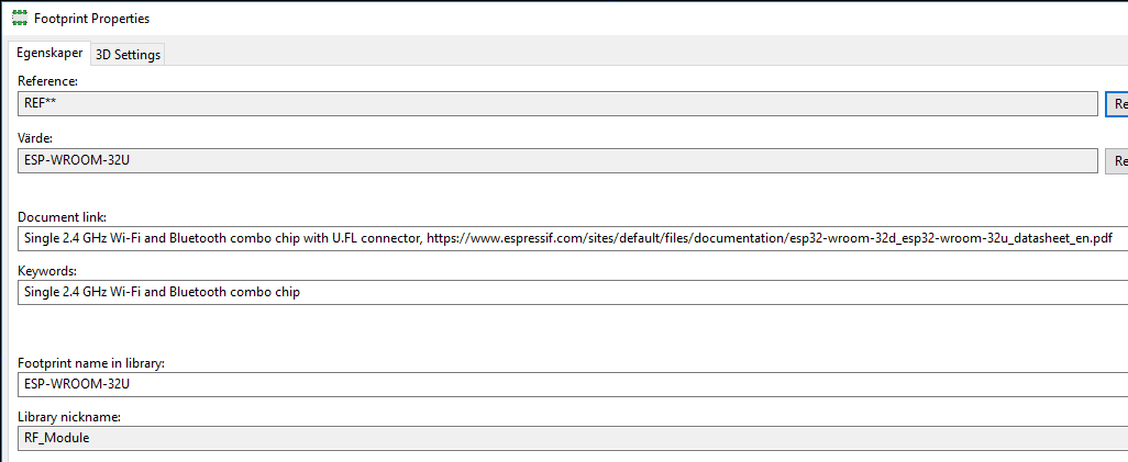 Esp32 wroom (!647) · Merge requests · KiCad / KiCad Libraries / KiCad Footprints · GitLab