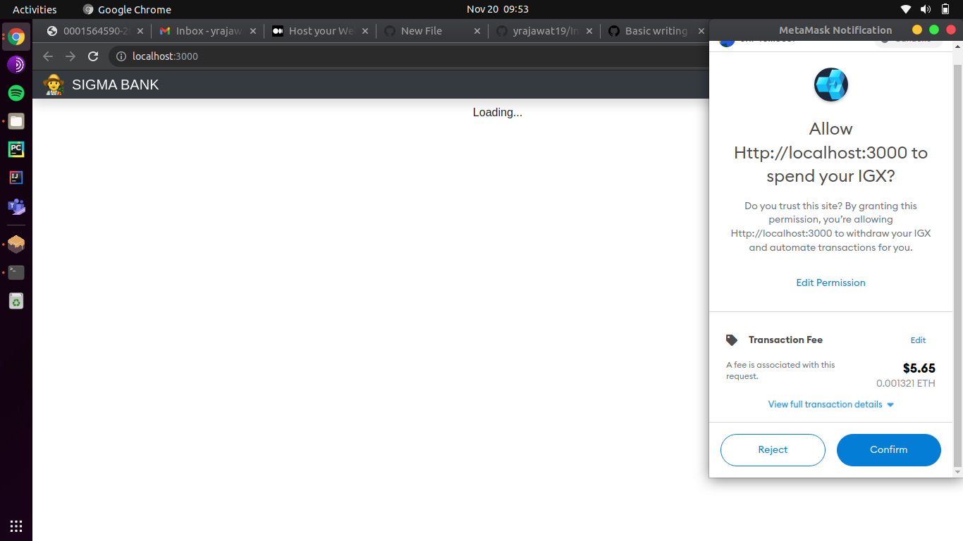 GitHub - yrajawat19/Sigma-Bank-DeFi: Sigma Bank is DeFi application ...