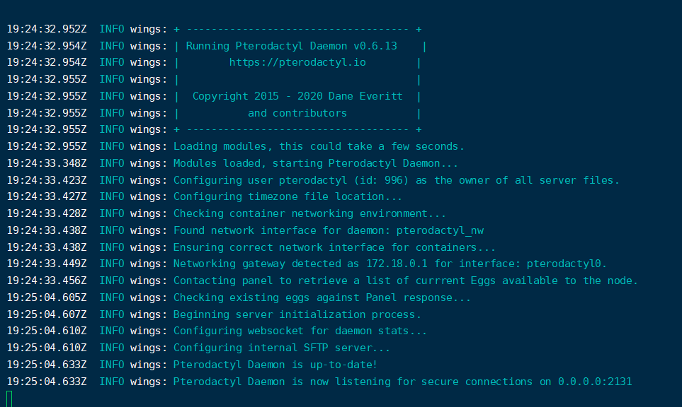 SFTP Server Start error · Issue #2028 · pterodactyl/panel · GitHub
