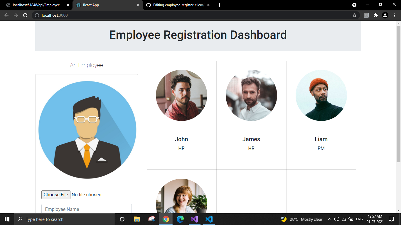 GitHub - UppathiSuresh/employee-register-client: Implemented crud operations in in client side ...