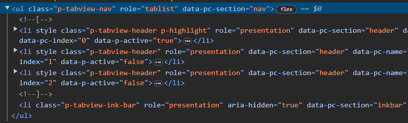 Accessibility | Tabview ink bar accessibility problems · Issue #13902 · primefaces/primeng · GitHub