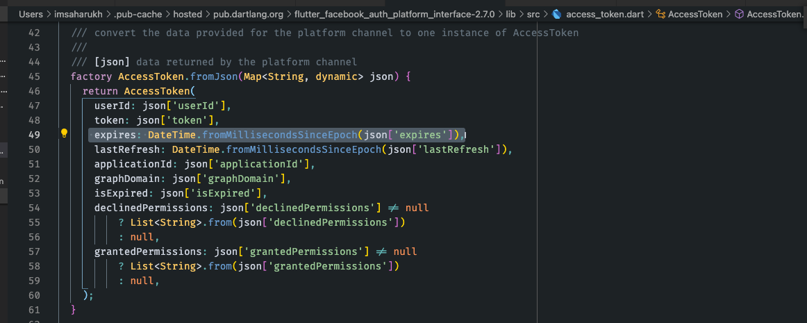 facebook login not working after upgrading flutter · Issue #193 · darwin-morocho/flutter ...