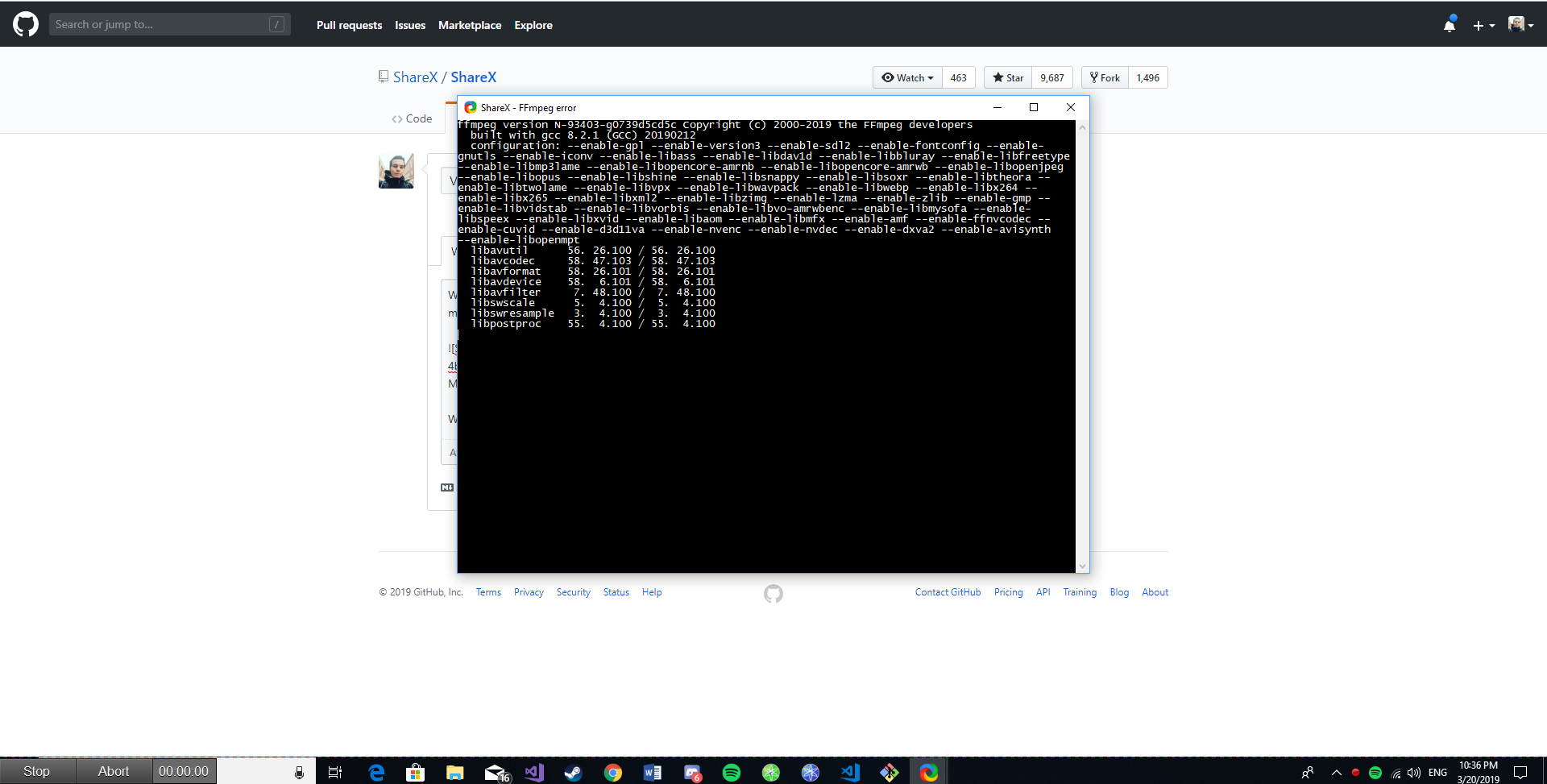 Video recording with audio does not work if Sonic Studio 3 is run at ...
