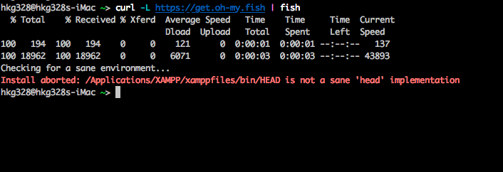 Install omf on mac · Issue #590 · oh-my-fish/oh-my-fish · GitHub