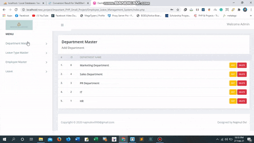 GitHub - mdnajmul/Employee_Leave_Management_System: Here Admin can add ...