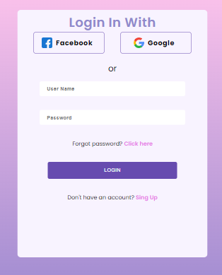 GitHub - SabinoHdz/LoginDesing: Diseño de una interfaz de login con ...