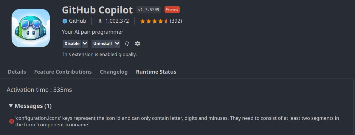 Copilot icon not appearing (VSCode extension) · community · Discussion ...