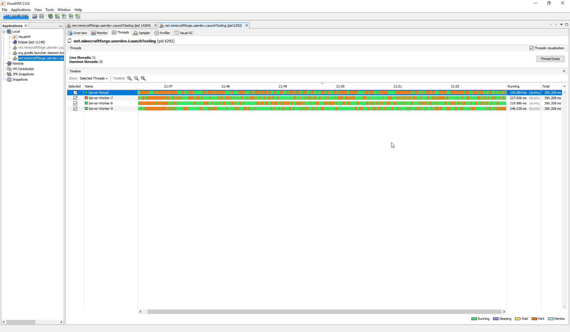 [1.15] Terraforged WorldGenerator has the potential to deadlock worldgen · Issue #140 ...