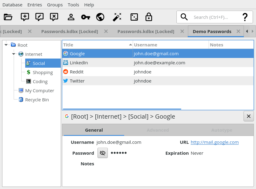 Increase size of icons and buttons · Issue #3585 · keepassxreboot/keepassxc · GitHub