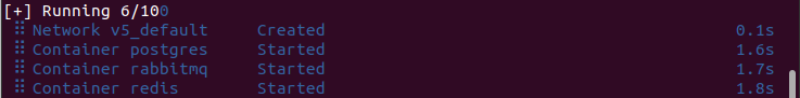 Docker Compose Up Output Doesnt Overwrite All Characters When 0383