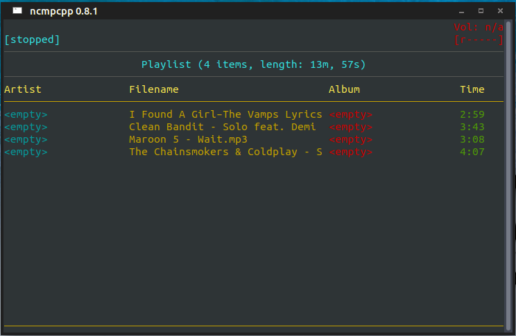 GitHub - dhiyo7/Mpd-Ncmpcpp: Music Player on Console with Server Mpd