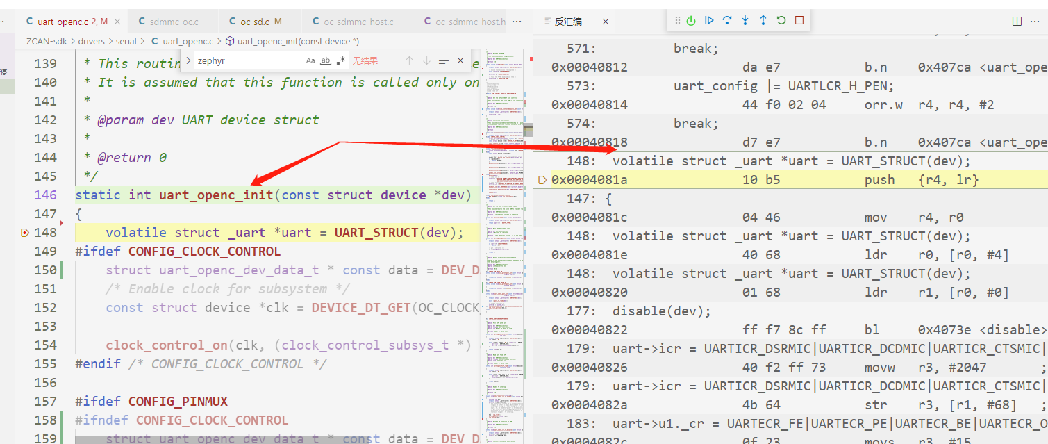 Assembly does not show function names · Issue #568 · Marus/cortex-debug · GitHub