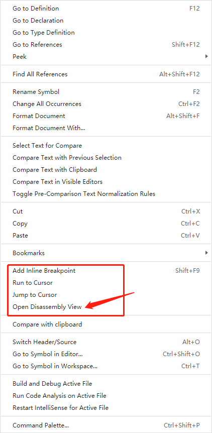 Assembly has the same disassembly view as C/C++ · Issue #141127 · microsoft/vscode · GitHub