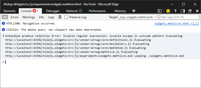 v0.29 fails on Microsoft Edge · Issue #195 · arnog/mathlive · GitHub