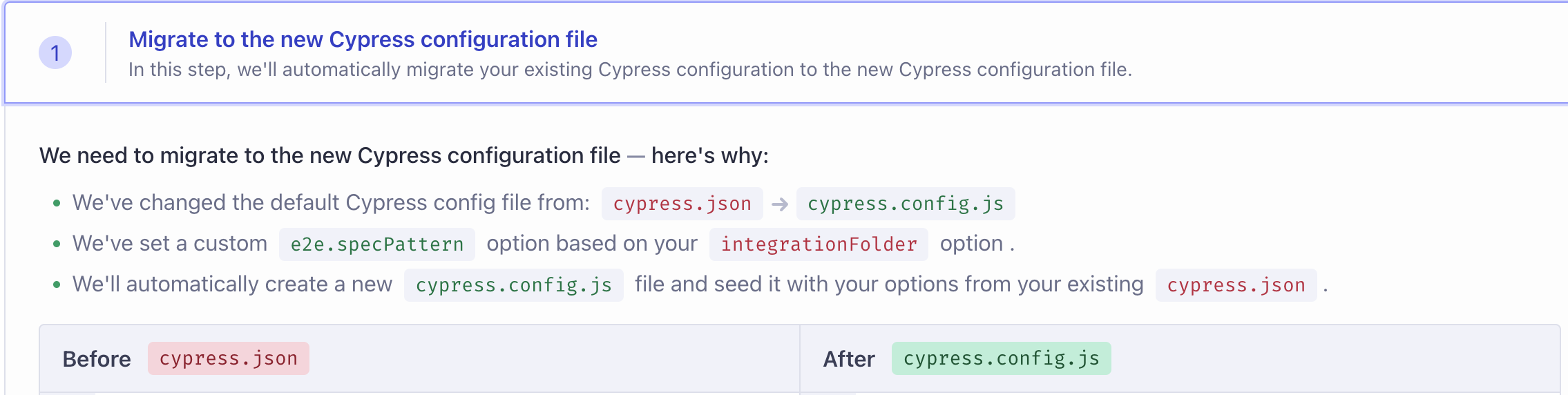 Migration To Cypress 10 Fails When Converting Cypressjson With The Error Syntaxerror