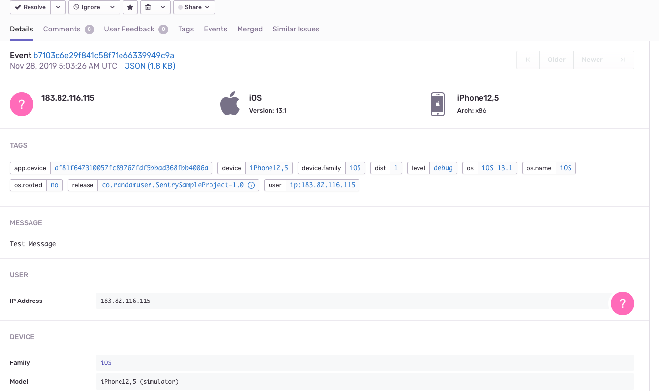 Crash Report is not showing · Issue #15863 · getsentry/sentry · GitHub