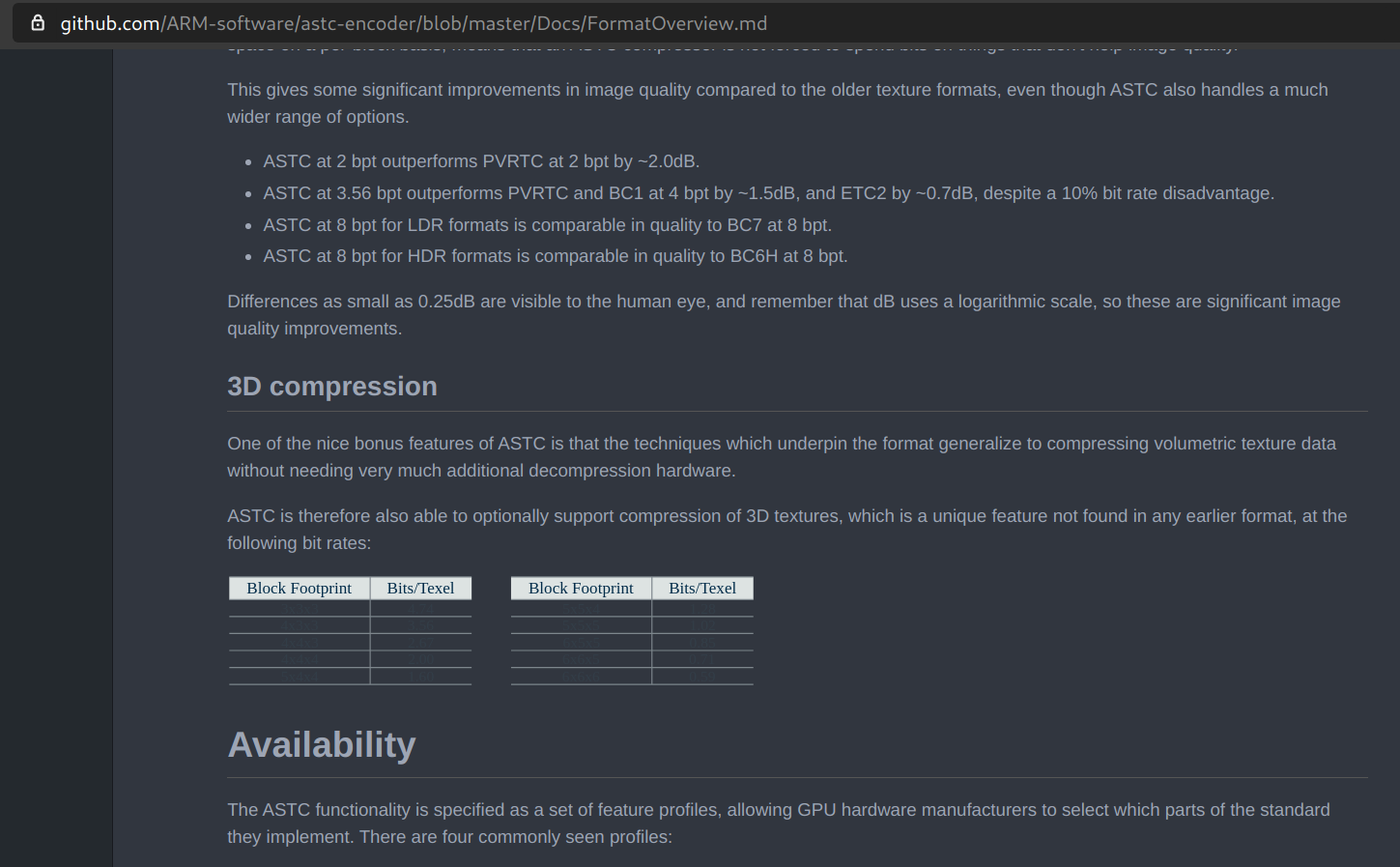 Hard-to-read tables and figures in the documentation when in dark mode · Issue #138 · ARM ...