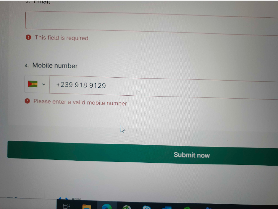 International mobile number field validation issue · Issue #5060 ... International mobile number field validation issue · Issue #5060 ...