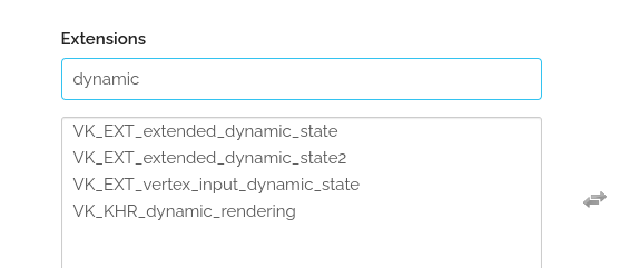 VK_KHR_dynamic_rendering is missing · Issue #347 · Dav1dde/glad · GitHub