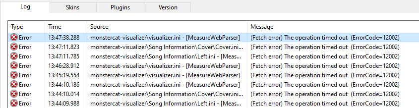 Visualizer stuck (WebNowPlaying, Spotify) · Issue #265 · marcopixel/monstercat-visualizer · GitHub