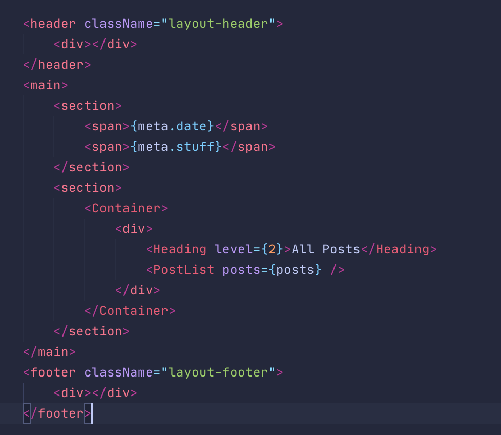 Color distinction between normal html tags and component tags · Issue ...