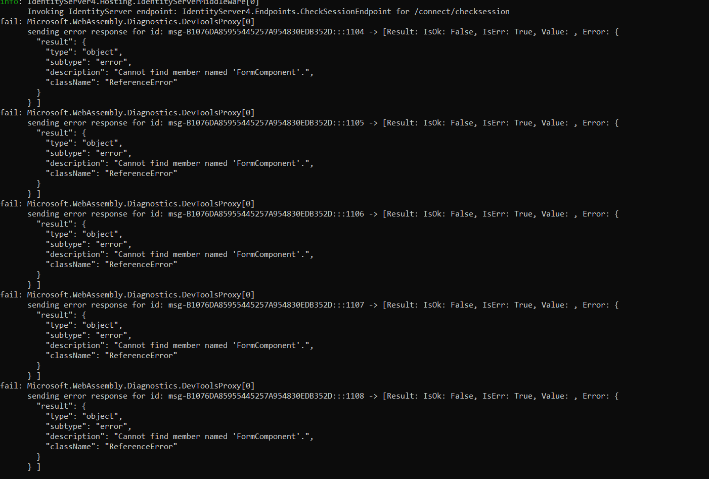 [.NET 6] Blazor cannot find member named xxx while debugging · Issue #60832 · dotnet/runtime ...