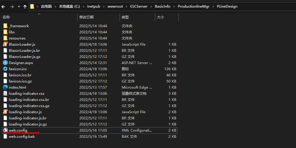 blazor.boot.json Uncaught (in promise) SyntaxError: Unexpected token