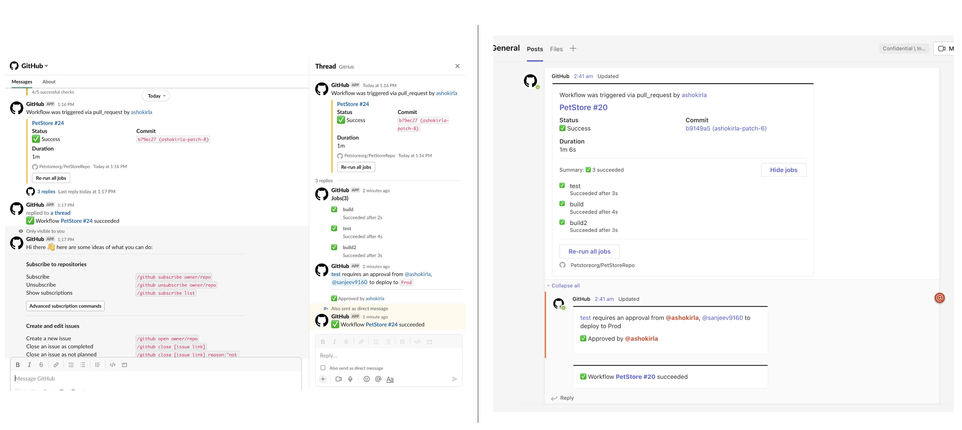 GitHub Actions Workflow Notifications In Slack And Microsoft Teams 