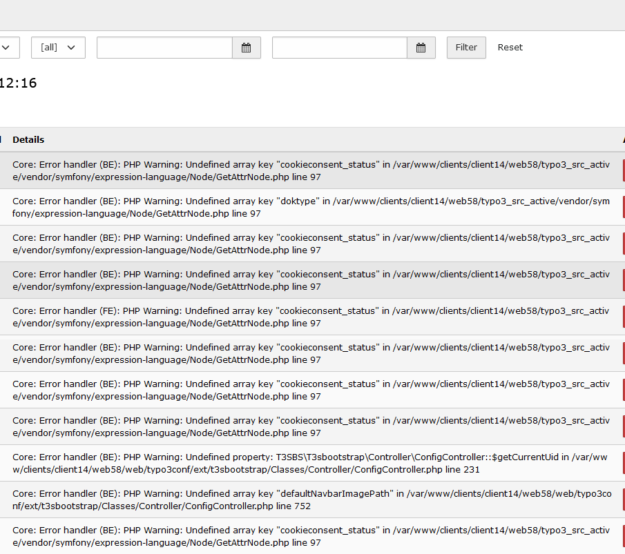Extension seems not PHP8.0 ready · Issue #232 · t3solution/t3sbootstrap · GitHub
