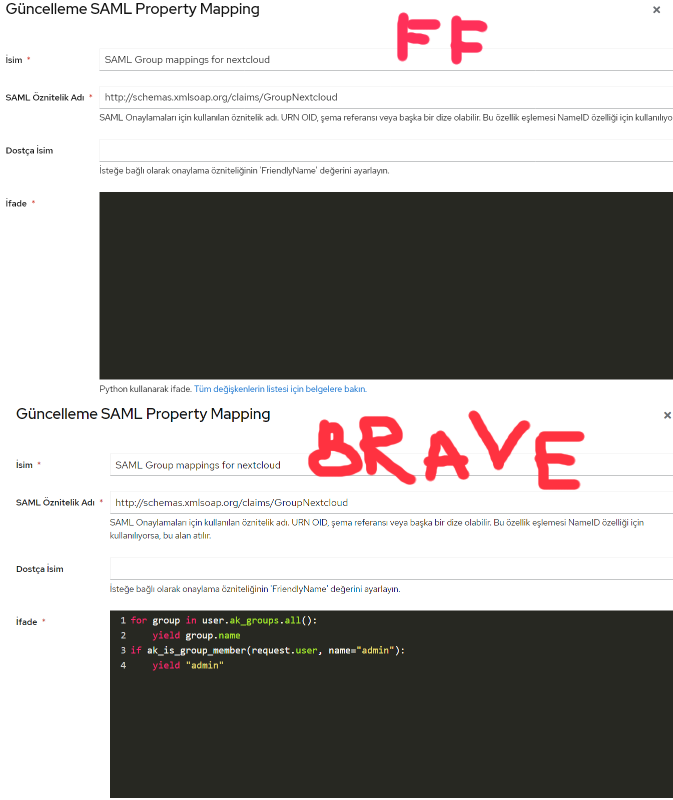 Codemirror Box Contents Do Not Show On Firefox · Issue 2081 · Goauthentikauthentik · Github 