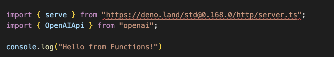 I can't import openai, Supabase Edge functions · supabase · Discussion #12978 · GitHub