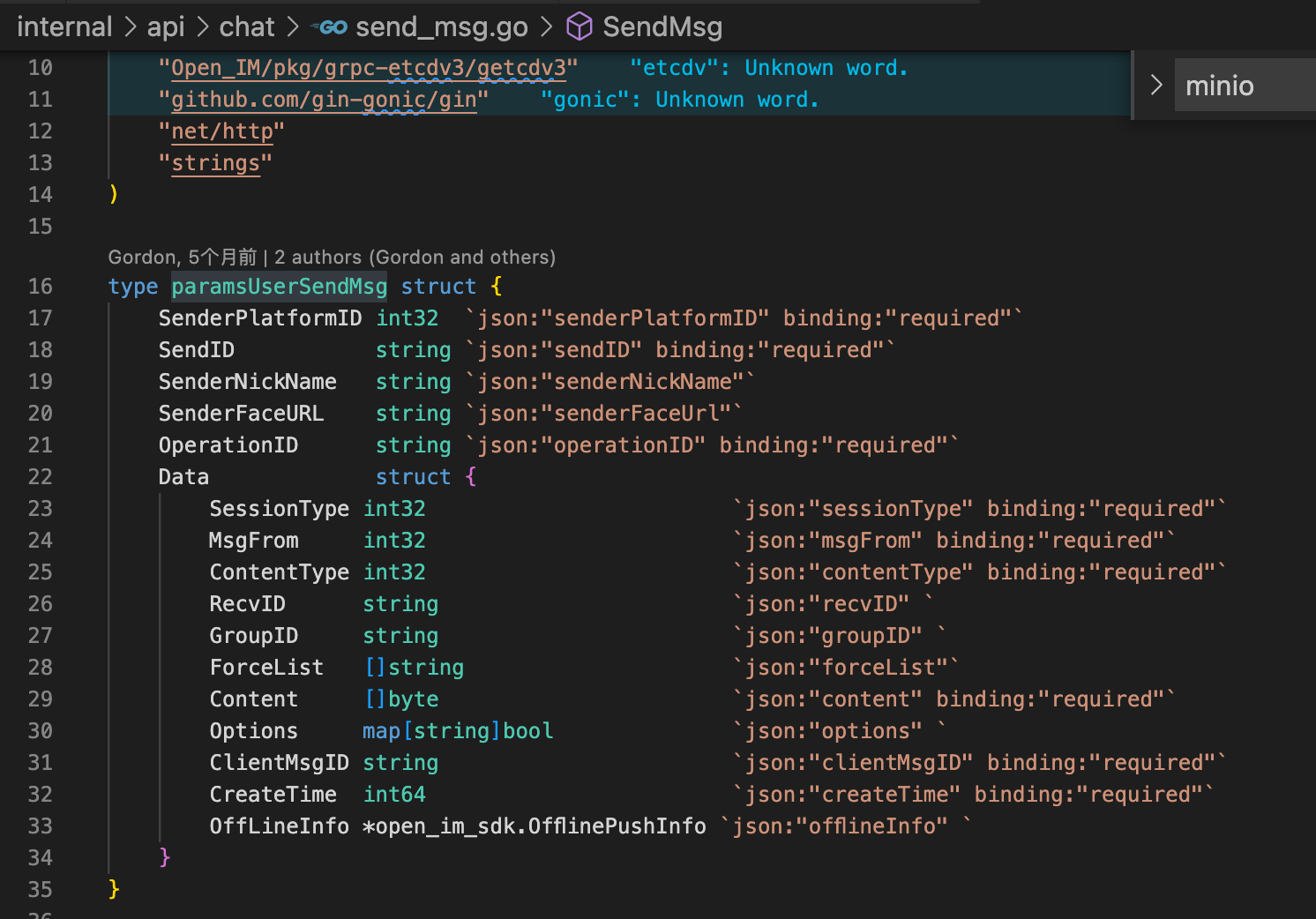 消息的扩展字段 ex 未做处理 · Issue #220 · openimsdk/open-im-server · GitHub