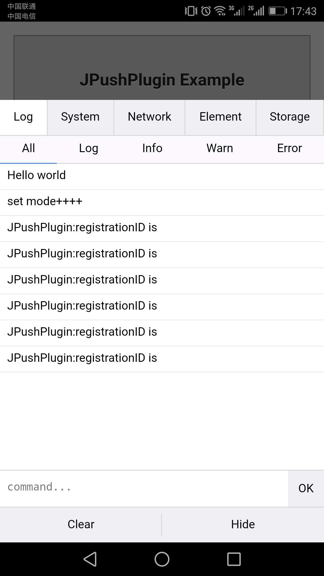 获取registrationId为空 · Issue #370 · jpush/jpush-phonegap-plugin · GitHub