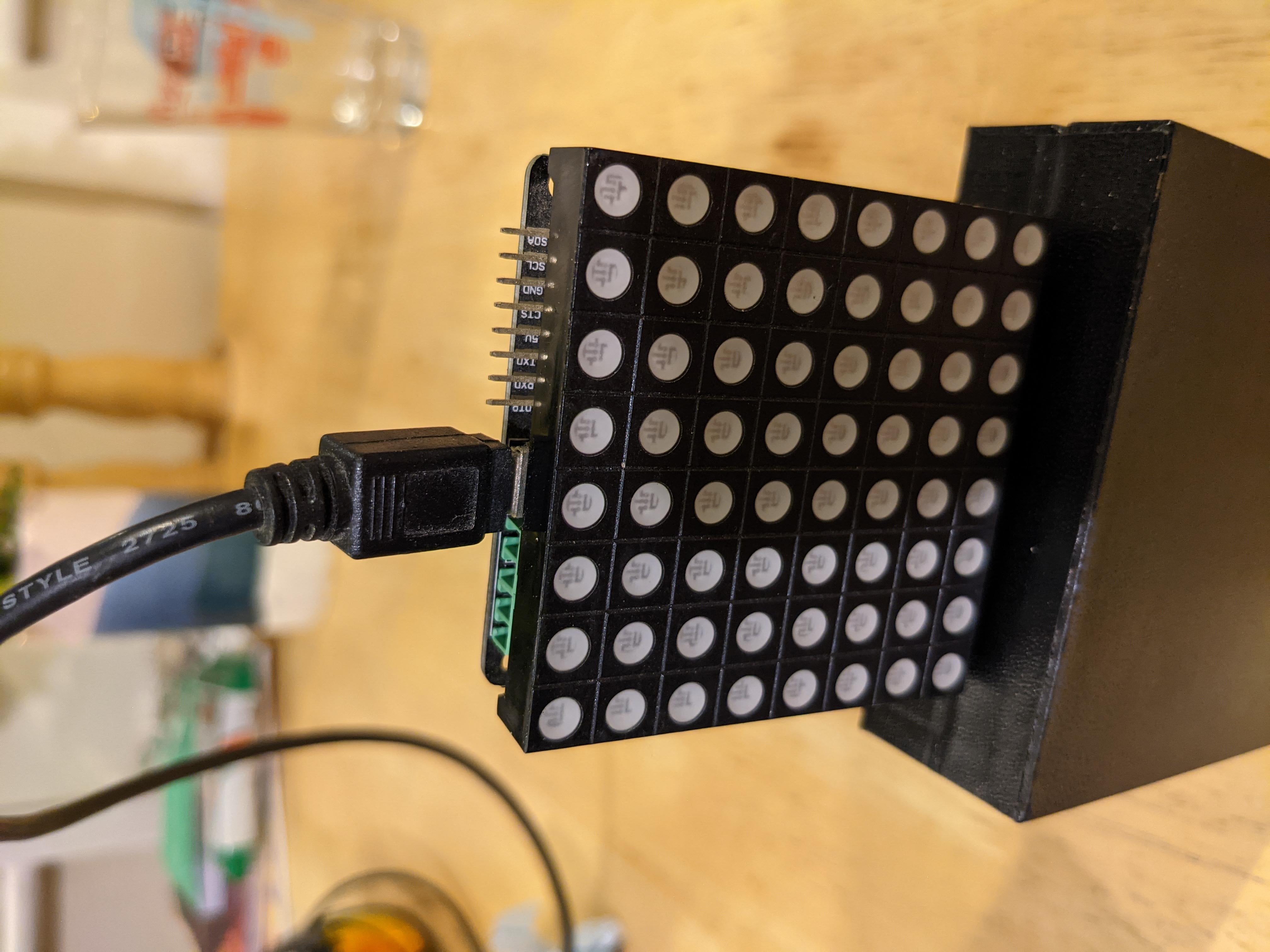 GitHub - suprdory/RainbowSquareWave: Rainbowduino + 8x8 RGB LED matrix + stochastic plane HSV waves