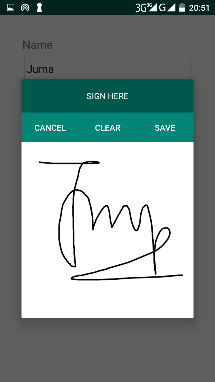GitHub - JumaPurusa/Signature: Android Signature application