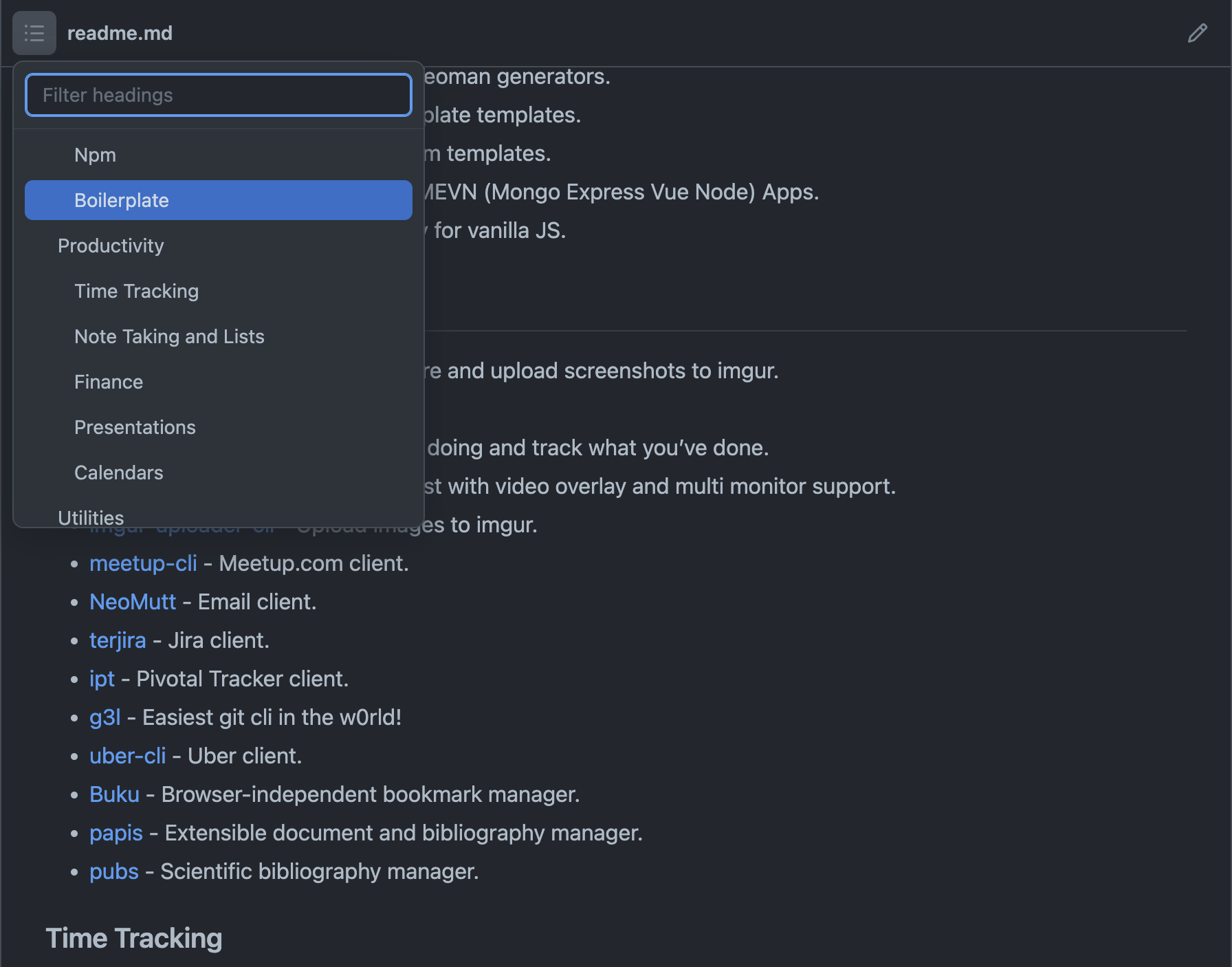 Add Back To Top Button · Issue #518 · agarrharr/awesome-cli-apps · GitHub