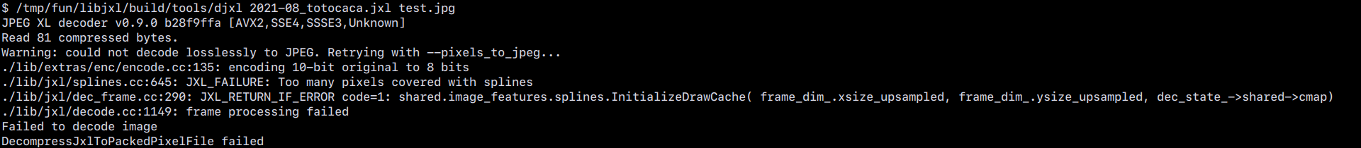 2021-08_totocaca.jxl: Failed to decode image · Issue #2171 · libjxl/libjxl · GitHub