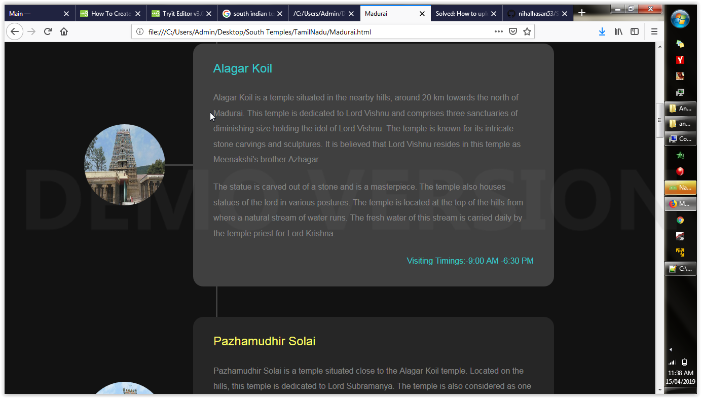 GitHub - nihalhasan53/South-India-Explorer: A website which helps the tourists to explore the ...