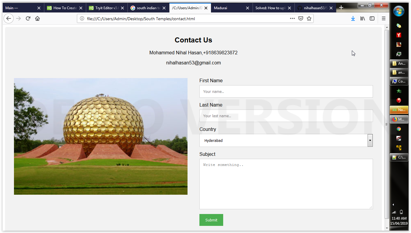 GitHub - nihalhasan53/South-India-Explorer: A website which helps the tourists to explore the ...