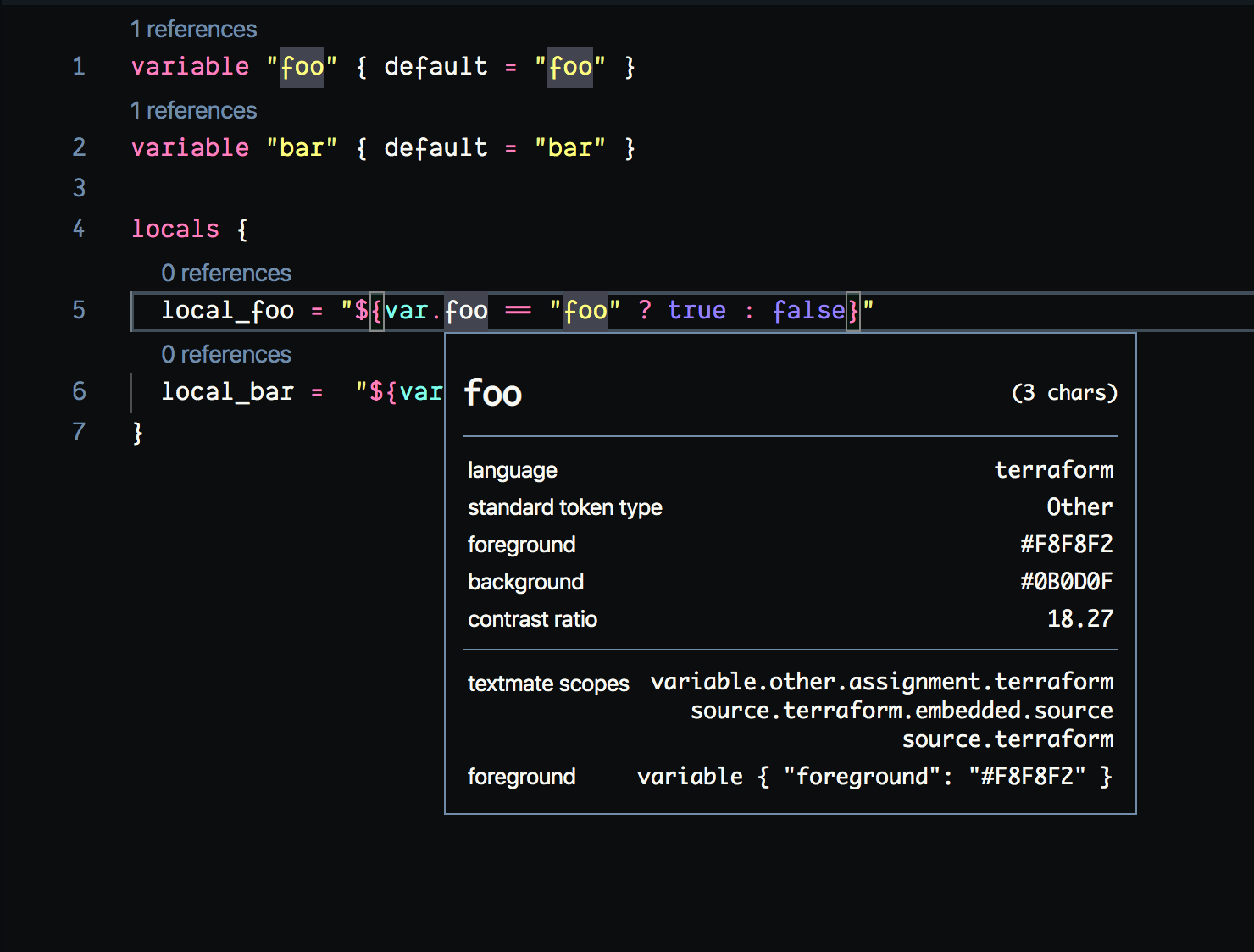 Equality being treated as assignment · Issue #320 · hashicorp/vscode-terraform · GitHub