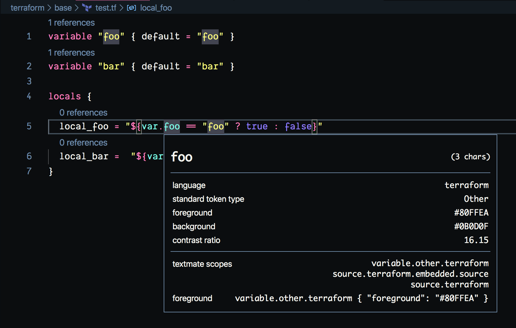 Equality being treated as assignment · Issue #320 · hashicorp/vscode-terraform · GitHub