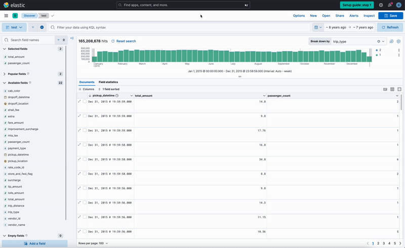 [Discover] [Unified Histogram] "Reset search" button doesn't work when there are multiple ...