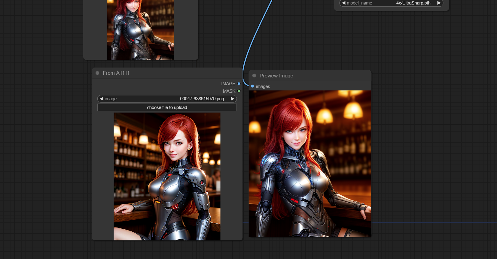 Can I reproduce the same results from the webui with the same parameters? · comfyanonymous ...