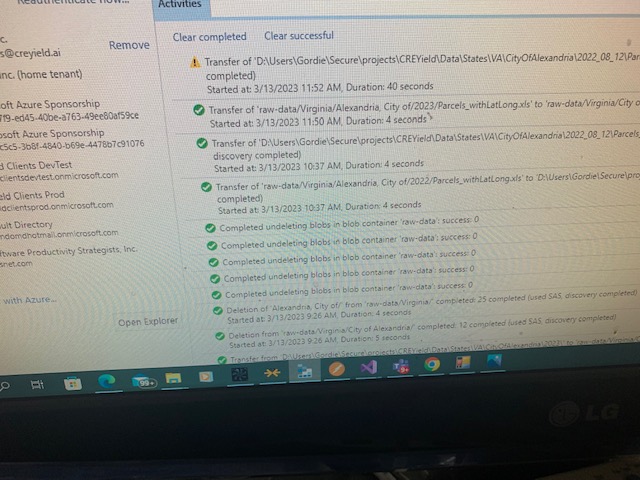 Undelete of "Block Blob" using either date or selected folder did not work · Issue #6659 ...