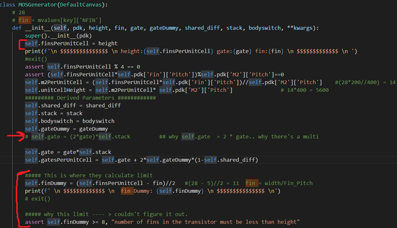 Logic Behind Device Parameter Calculation. · Issue #1299 · ALIGN-analoglayout/ALIGN-public · GitHub