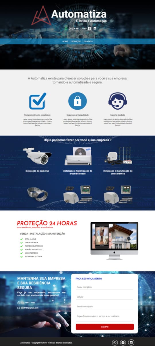 GitHub - Richard-Castro/Automatiza: Site institucional Automatiza