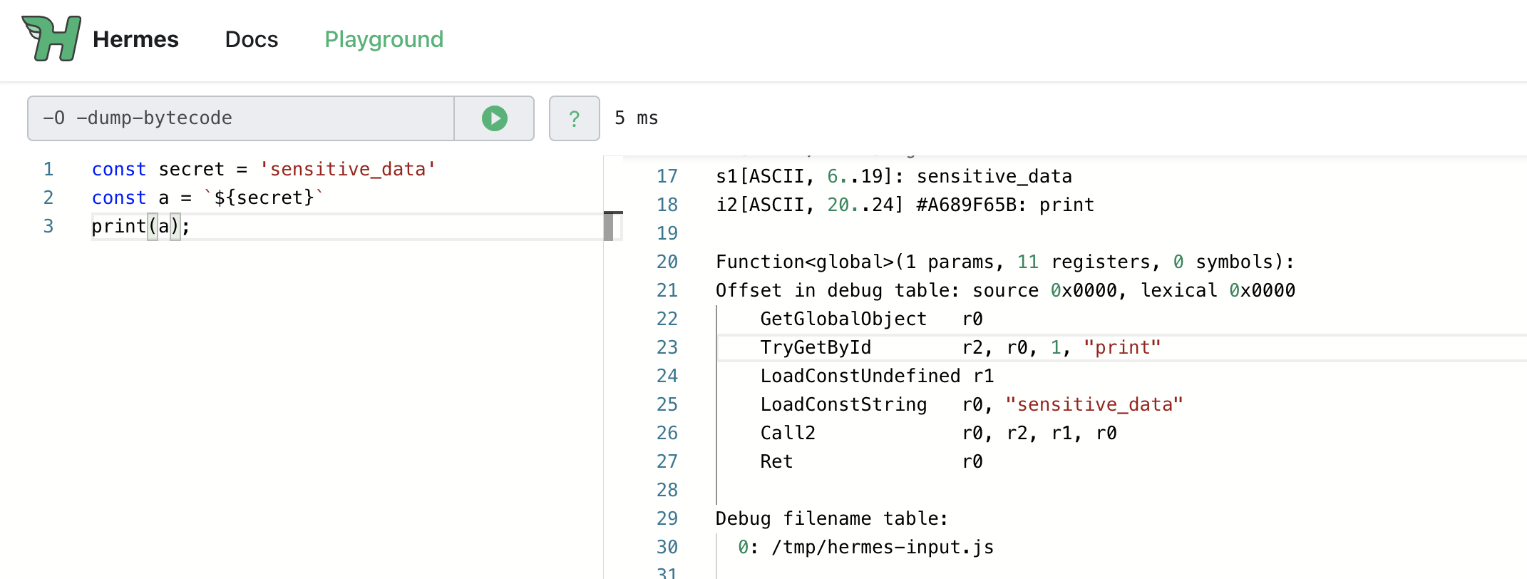 Strings are not obfuscated · Issue #496 · facebook/hermes · GitHub