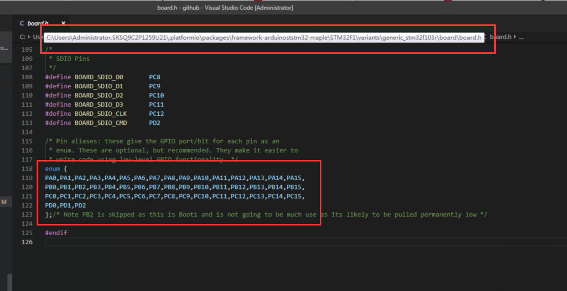 Bug Stm32f1 Enum Port Precompiling Issue · Issue 14732